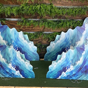 Ocean Waves, Party Props, Party Decor, Beach Party, Birthday ...