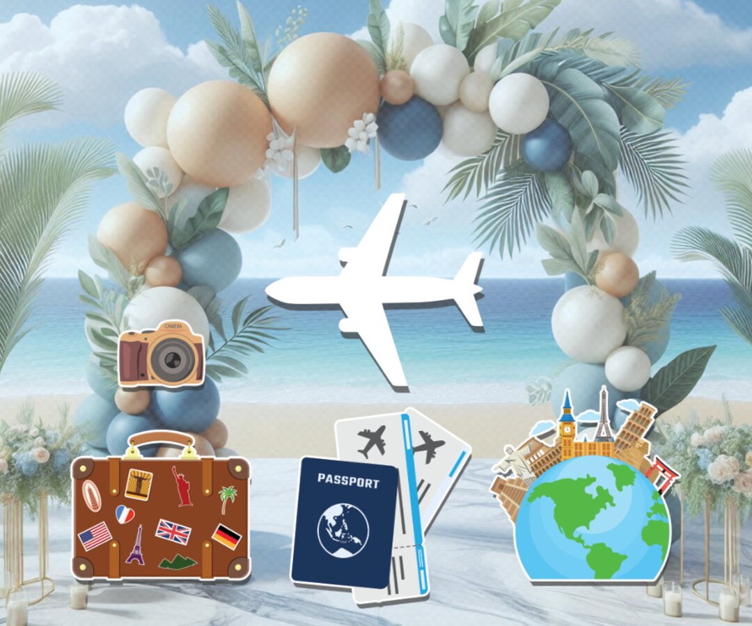 Travel Props, Pass Port Props, Around-the-world Props, Party Props ...