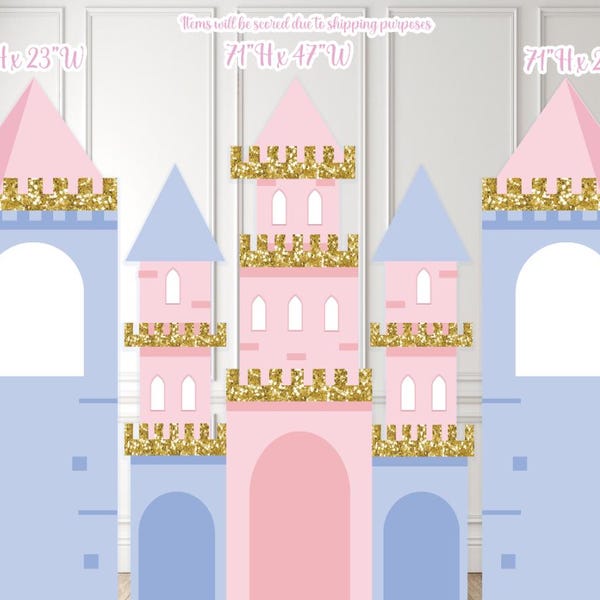 Castle Backdrop - Etsy