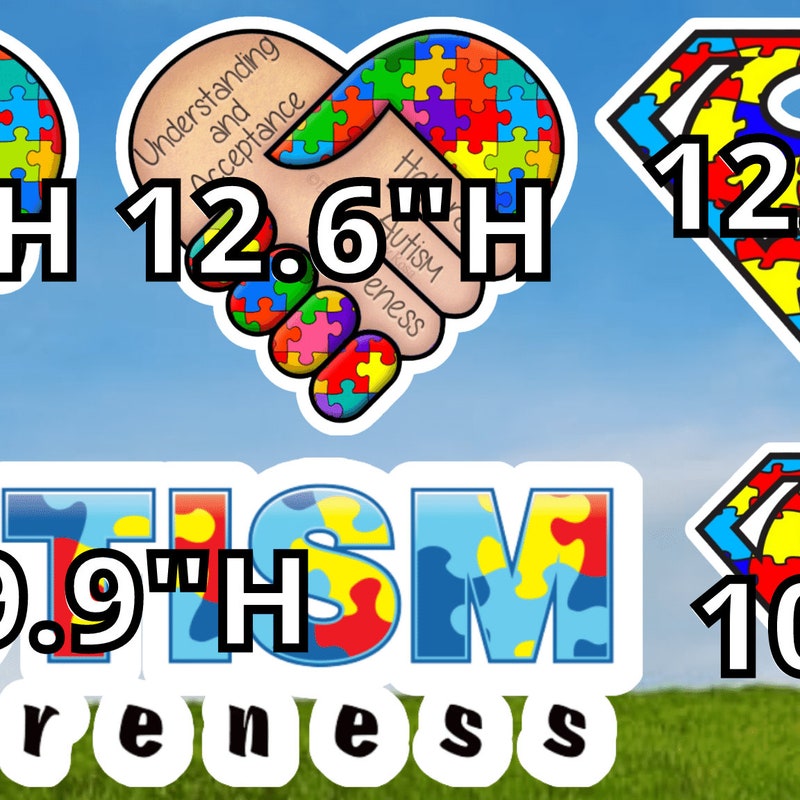 Autism Sign for Yard - Etsy