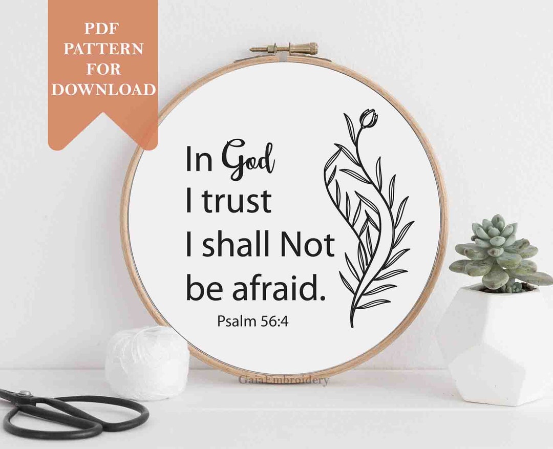Christian Embroidery Pattern Pdf for Download Hand Embroidery Template ...
