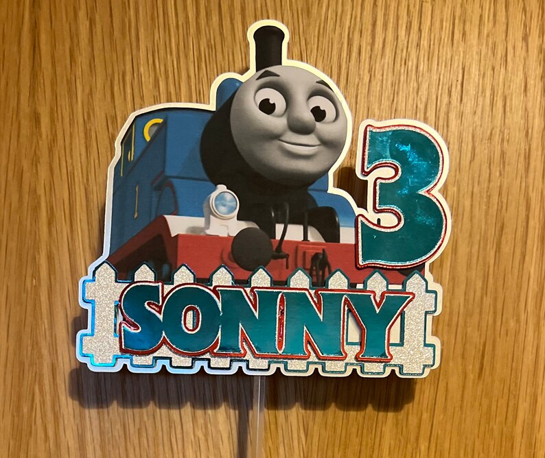 Thomas the Tank Engine and Friends Cake Topper Set - Etsy Israel