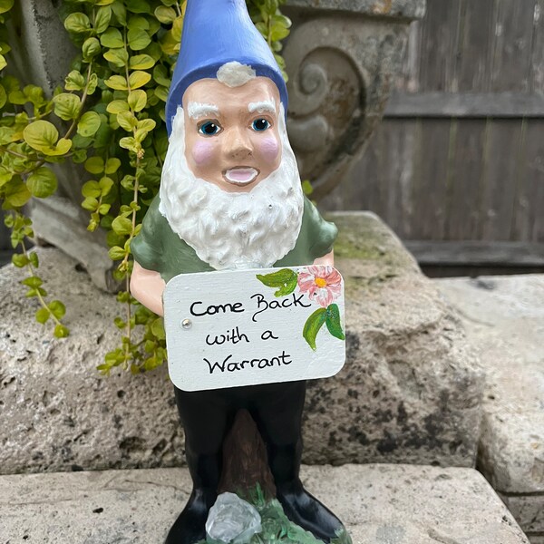 Rude Garden Gnome - Etsy