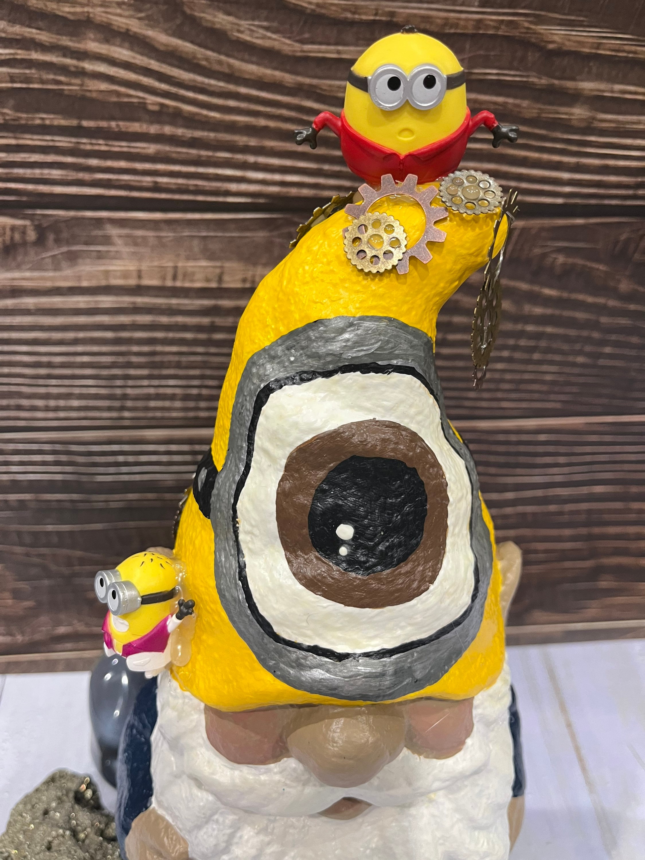 Minions Garden Gnome Statue 12.5 Tall - Etsy.de