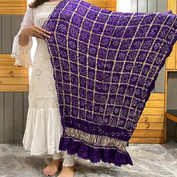 Purple Dupatta - Etsy