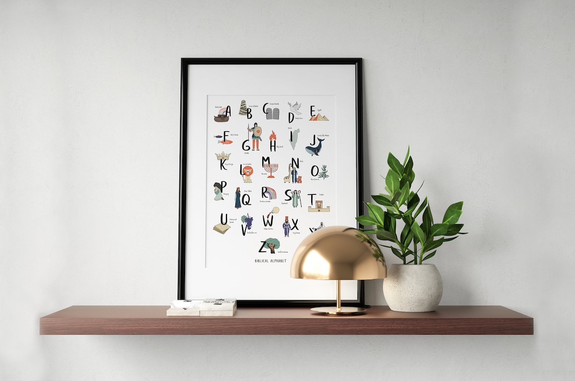 BIBLICAL ALPHABET - Etsy Canada