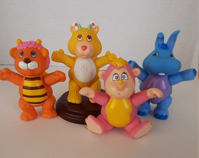 4 Disney WUZZLES Posable Figures, 1980s - Etsy