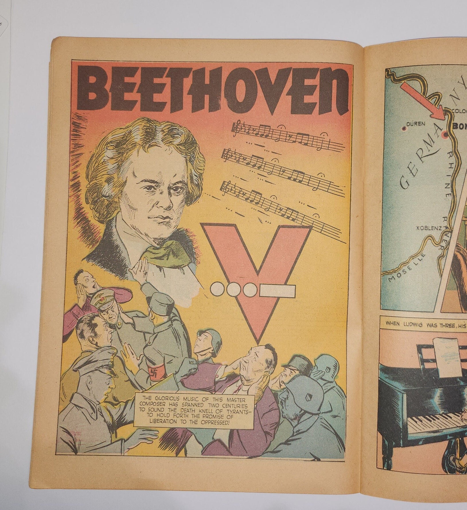 True Comics Nov. 1943 29 WWII Comic Book - Etsy