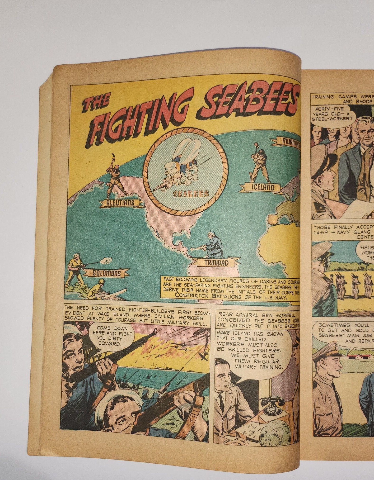 True Comics Nov. 1943 29 WWII Comic Book - Etsy