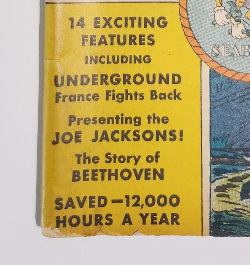 True Comics Nov. 1943 29 WWII Comic Book - Etsy