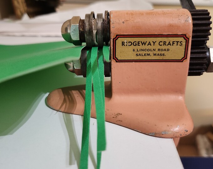 Quilling? Put This Vintage Strip Cutter to Work for You! Cuts 4 Strips ...