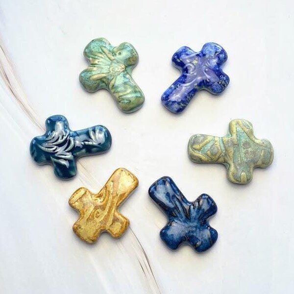 Ceramic Cross - Etsy