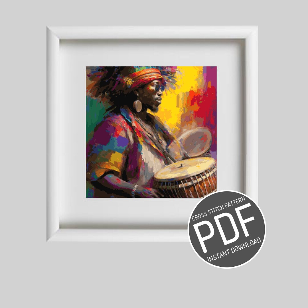 Cross Stitch Pattern: Samba / Samba Pattern Cross Stitch Chart - Etsy