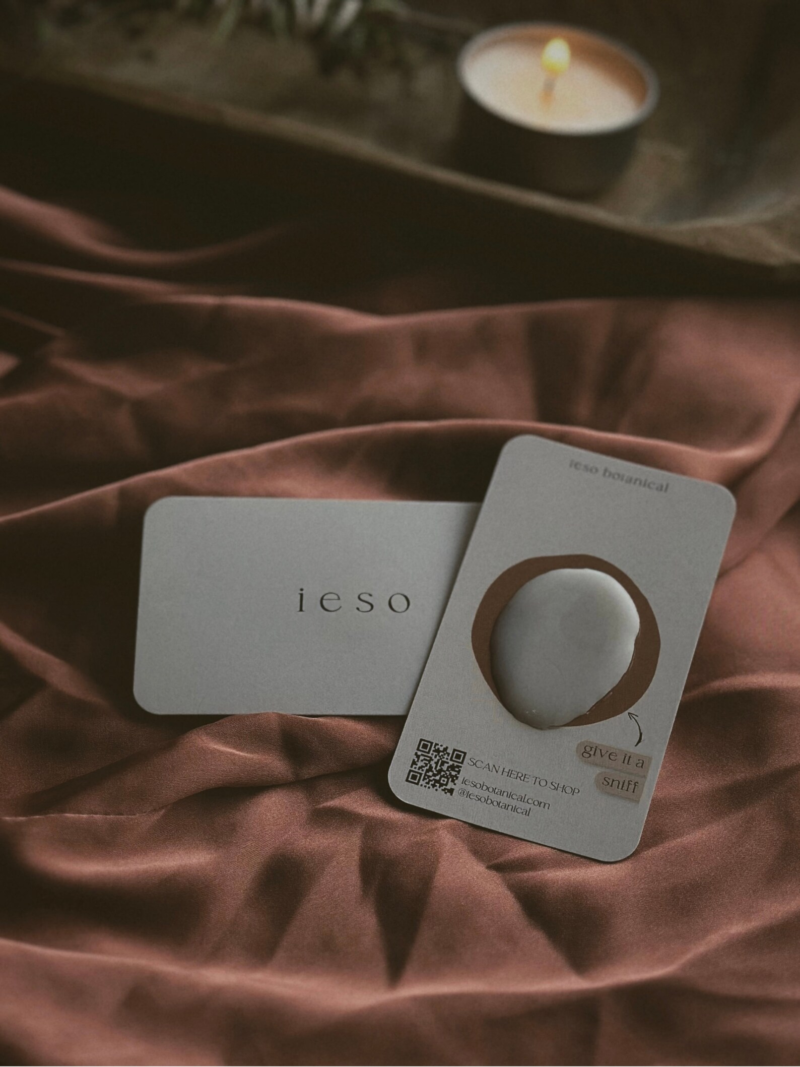 Classic Candle Scent Card Template, Printable Candle Sample Cards ...