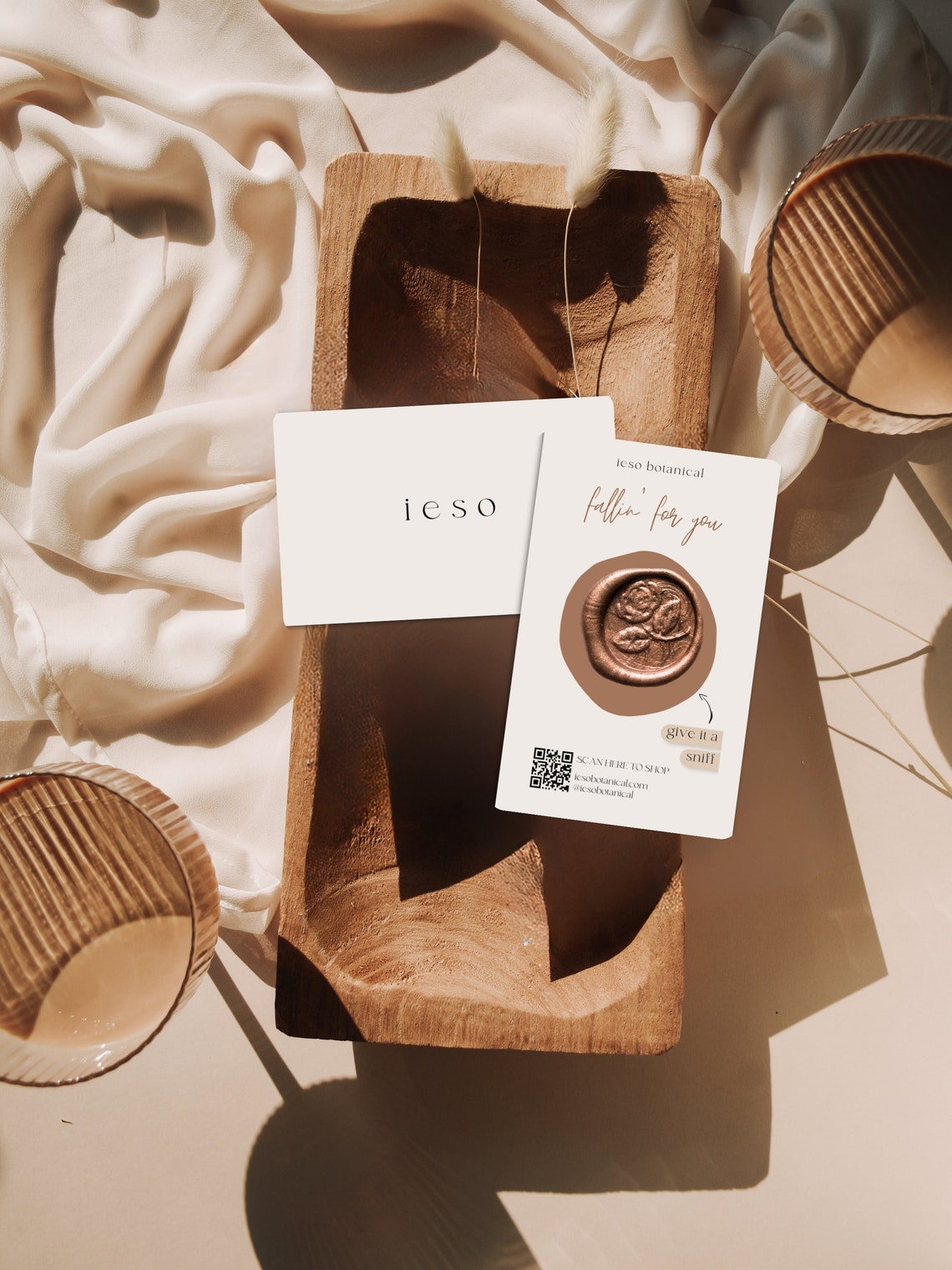 Classic Candle Scent Card Template, Printable Candle Sample Cards ...