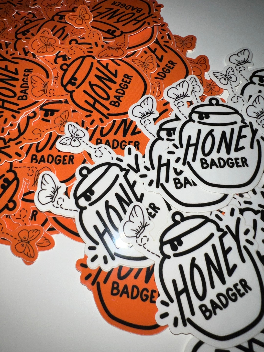 Daniel Ricciardo Honey Badger Sticker - Formula 1 - Mclaren - Orange ...