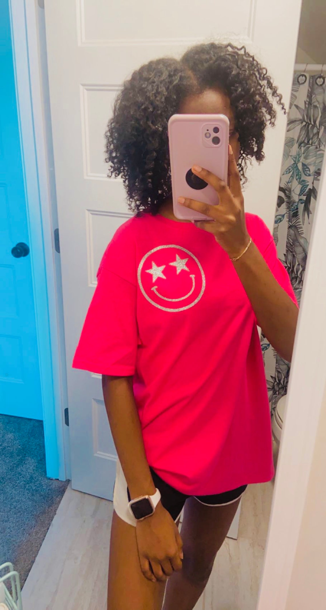 Smiley Face Lighting and Star Preppy Shirt - Etsy