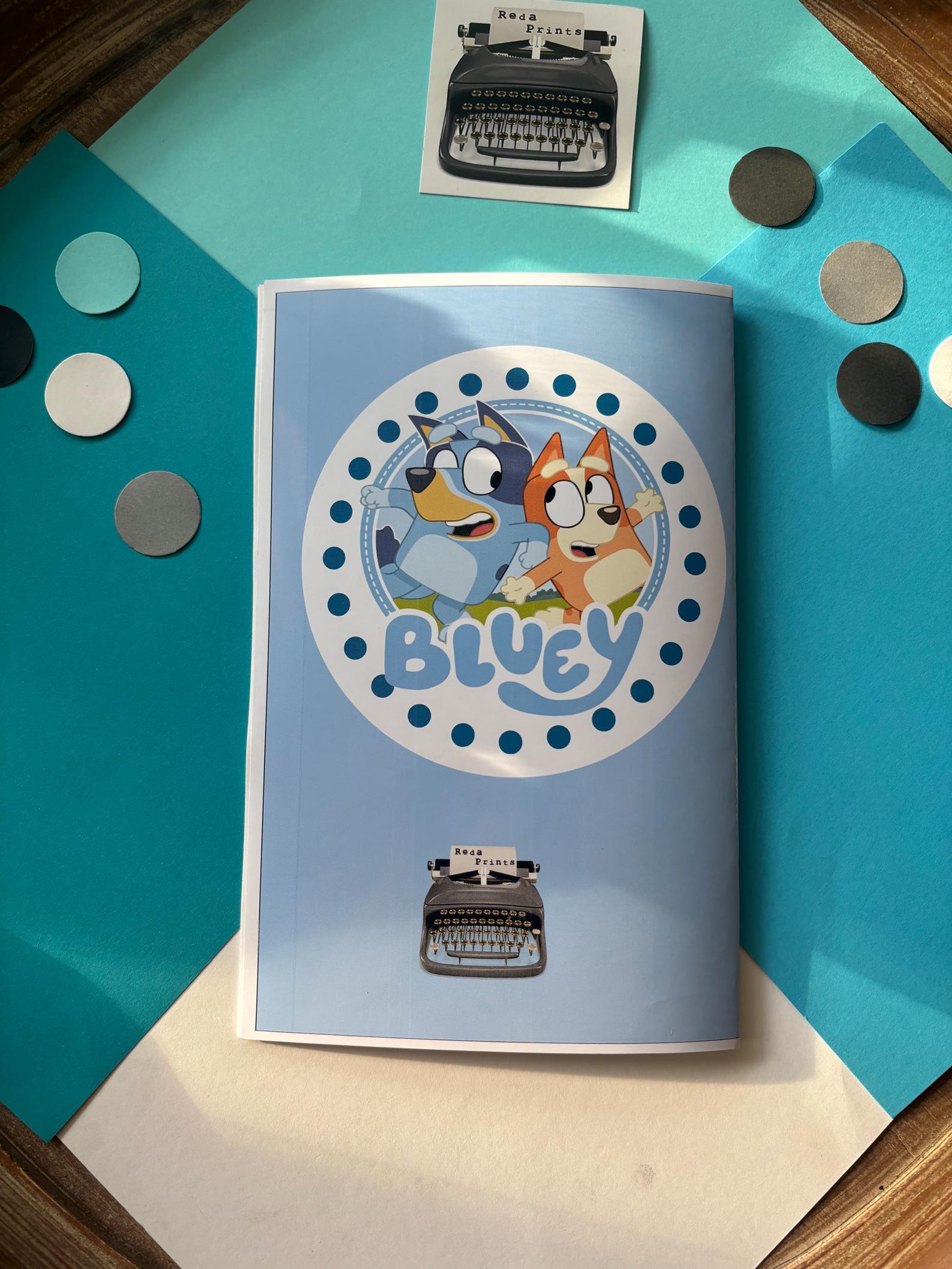 Bluey Birthday Coloring Book Favor| Cheap and Fun Birthday Favors ...
