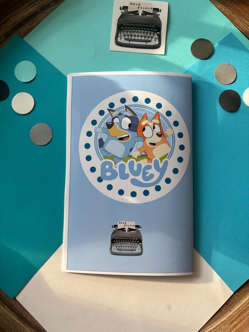 Bluey Birthday Coloring Book Favor Cheap and Fun Birthday Favors Bluey ...