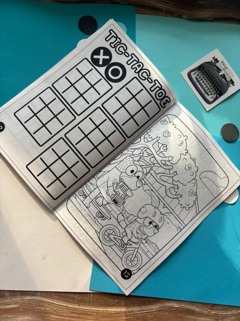 Bluey Birthday Coloring Book Favor| Cheap and Fun Birthday Favors ...