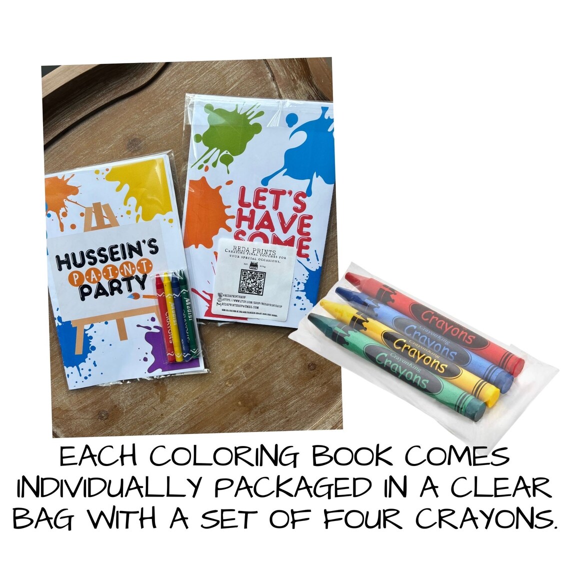 Candyland Birthday Coloring Book Favor| Cheap and Fun Birthday Favors ...
