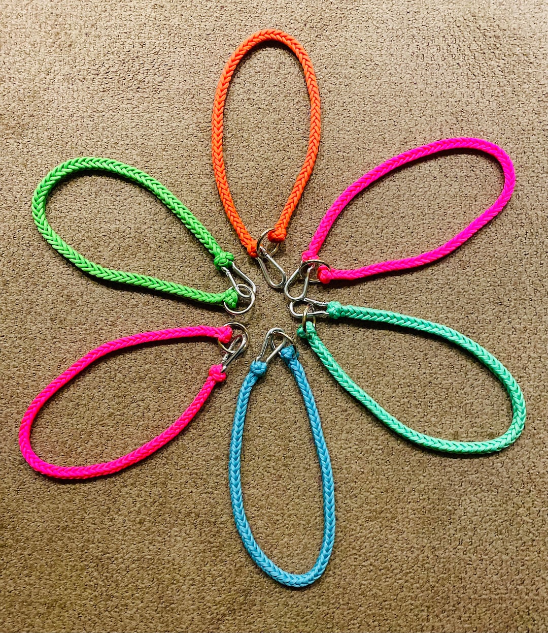 Colorful Braided Bucket Straps, Multi-purpose Hangers - Etsy