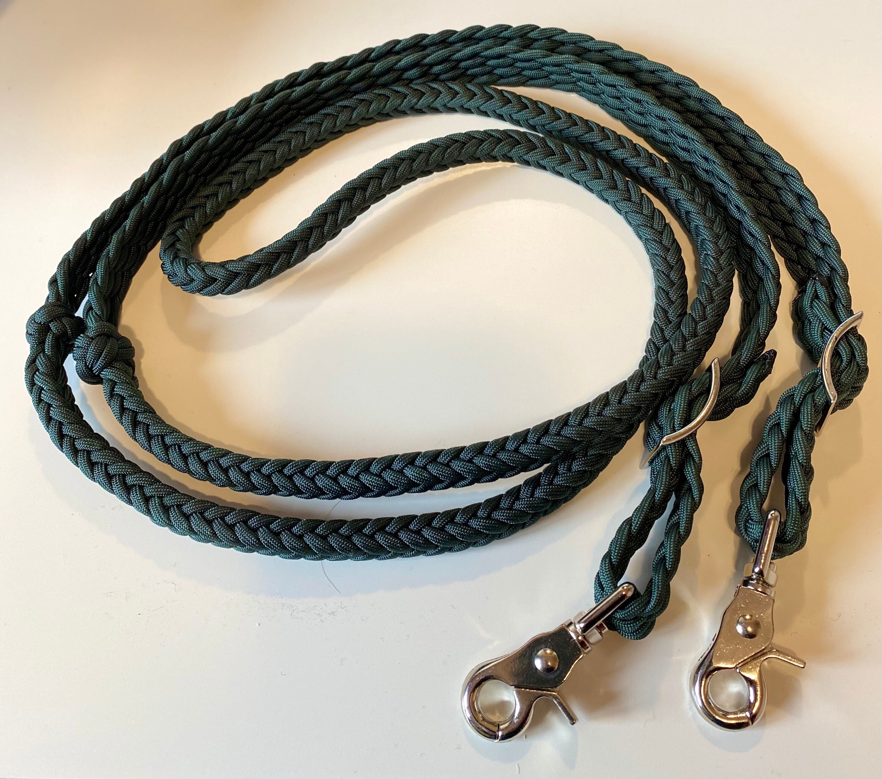 Custom Hand Braided Paracord Reins - Etsy