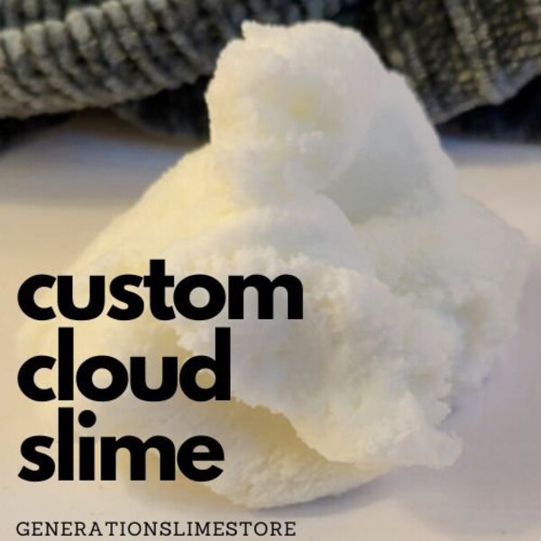 Cloud Slime - Etsy
