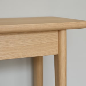 Oak Console Table - Hall Table - Entrance Table - Mid Century Modern ...