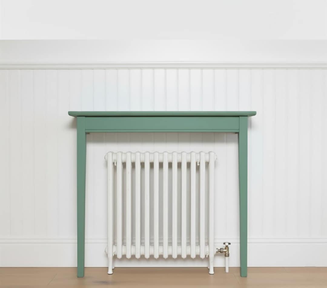 Ready to Paint Console Table, Radiator Console Table, Radiator Shelf ...