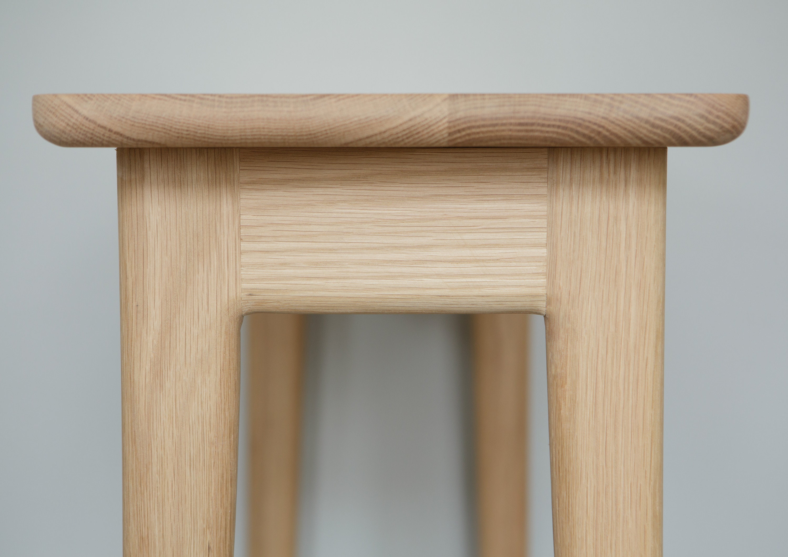 Oak Console Table Hall Table Entrance Table Mid Century - Etsy