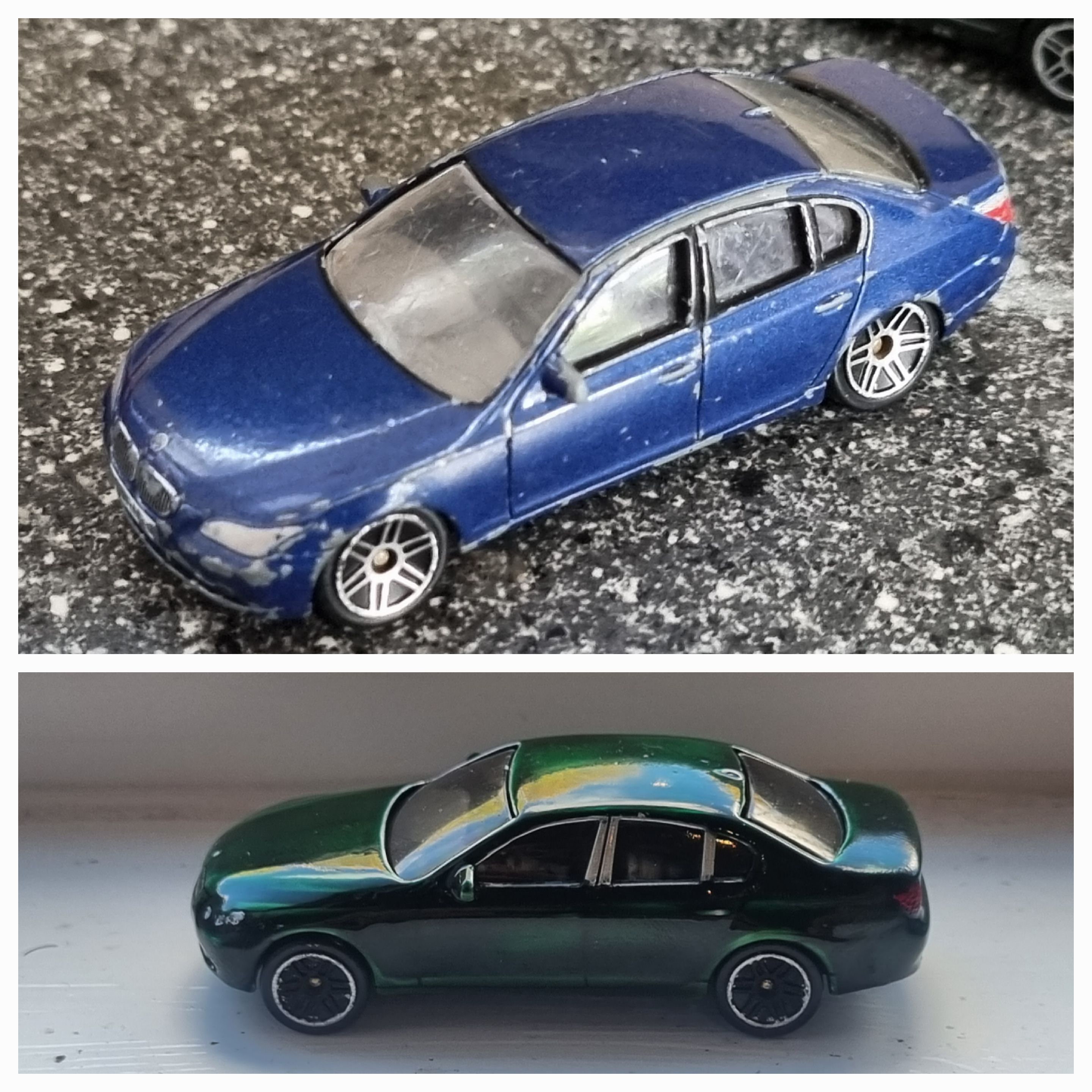 Vintage 1/64 matchbox Size Cars, Fully Restored / Customised, Bare ...