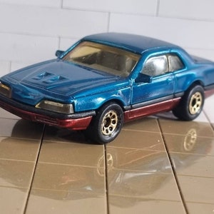 Vintage 1980s Matchbox Lesney Die-cast Car, 1987 Ford Thunderbird Turbo ...