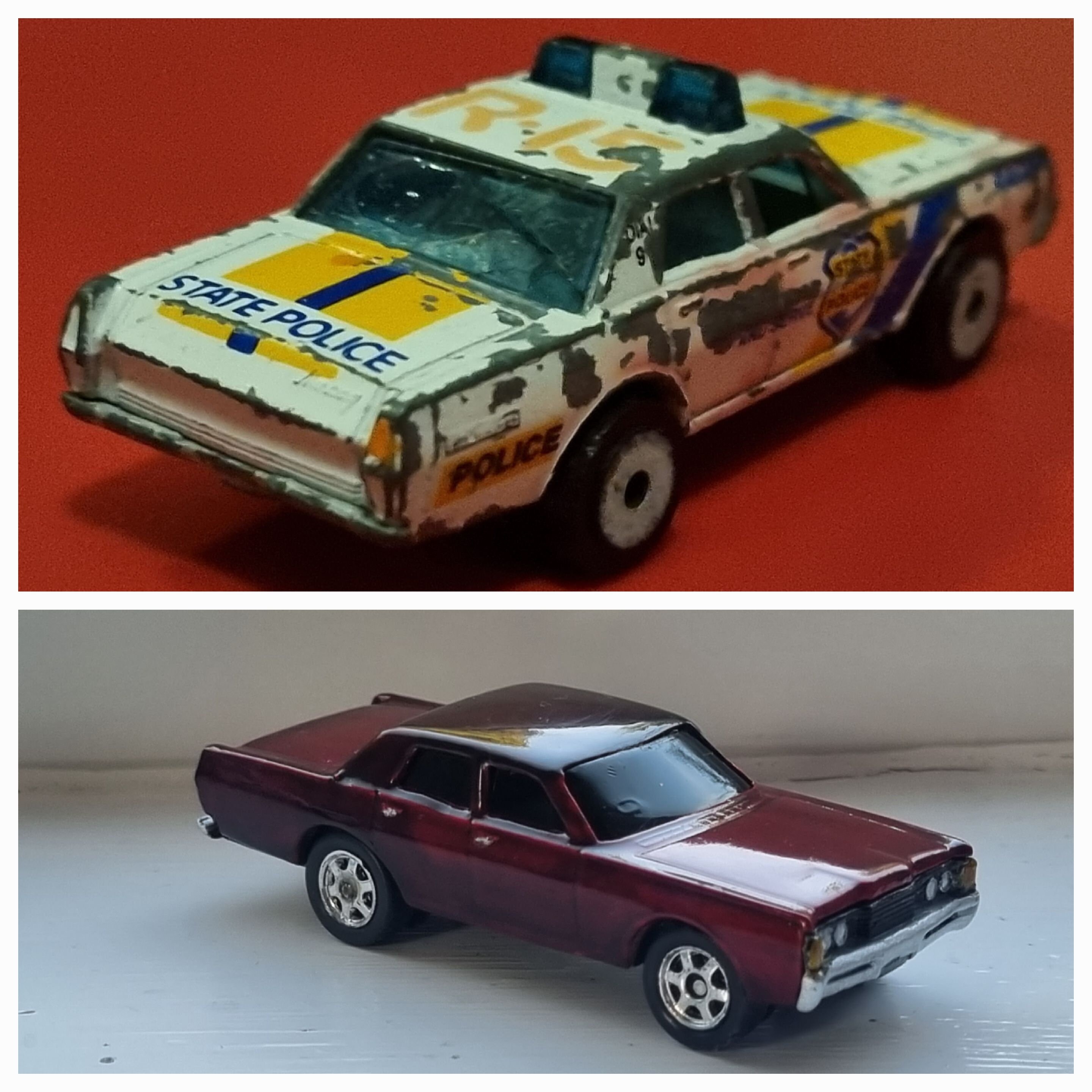 Vintage 1/64 matchbox Size Cars, Fully Restored / Customised, Bare ...