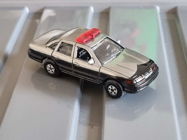 Vintage 1990s Matchbox Die-cast Model Car, Ford Crown Victoria Police ...