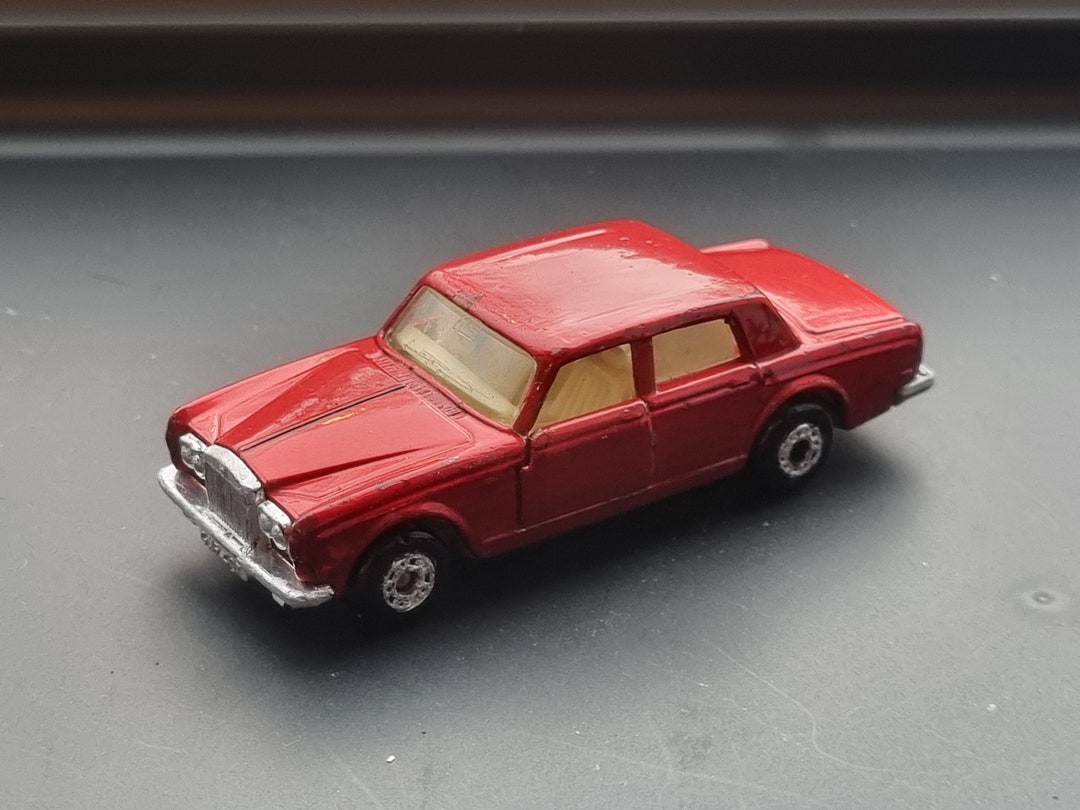 Vintage Matchbox Rolls Royce Silver Shadow No.39, Red,1:64 Die-cast Car ...