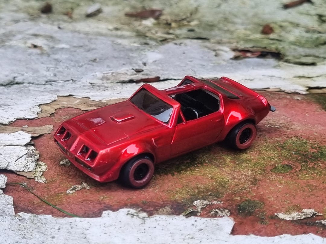 Restored 1970s Matchbox Pontiac Firebird Trans Am Die-cast, Red Candy ...