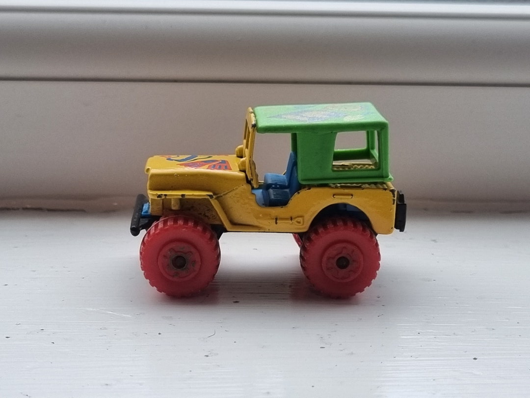 Vintage Matchbox Superfast Die-cast Car My First Matchbox 1990 4x4 Jeep ...