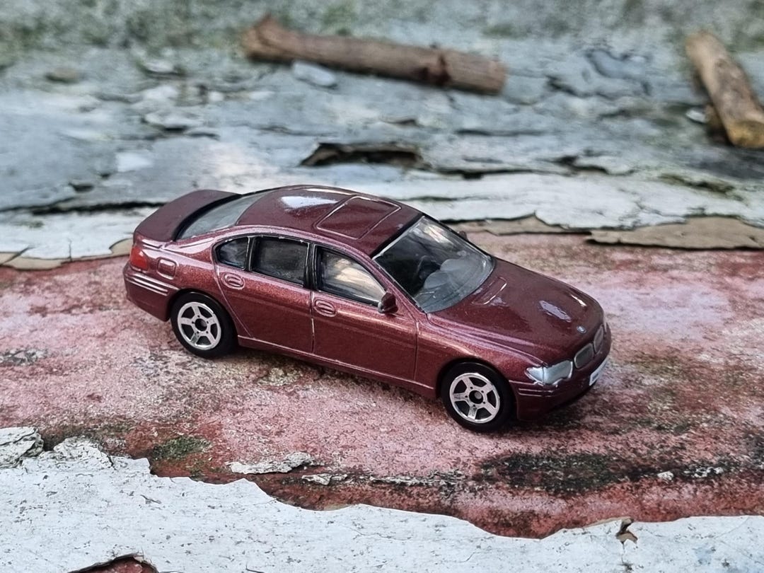Vintage Realtoy Die-cast BMW 7 Series E65 E66, 1:64, Red-copper ...