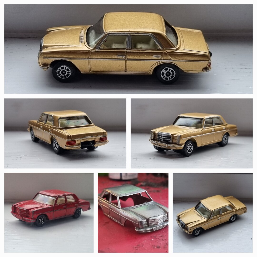 Custom Bare Metal Restoration Based on Corgi Juniors Mercedes 240D ...