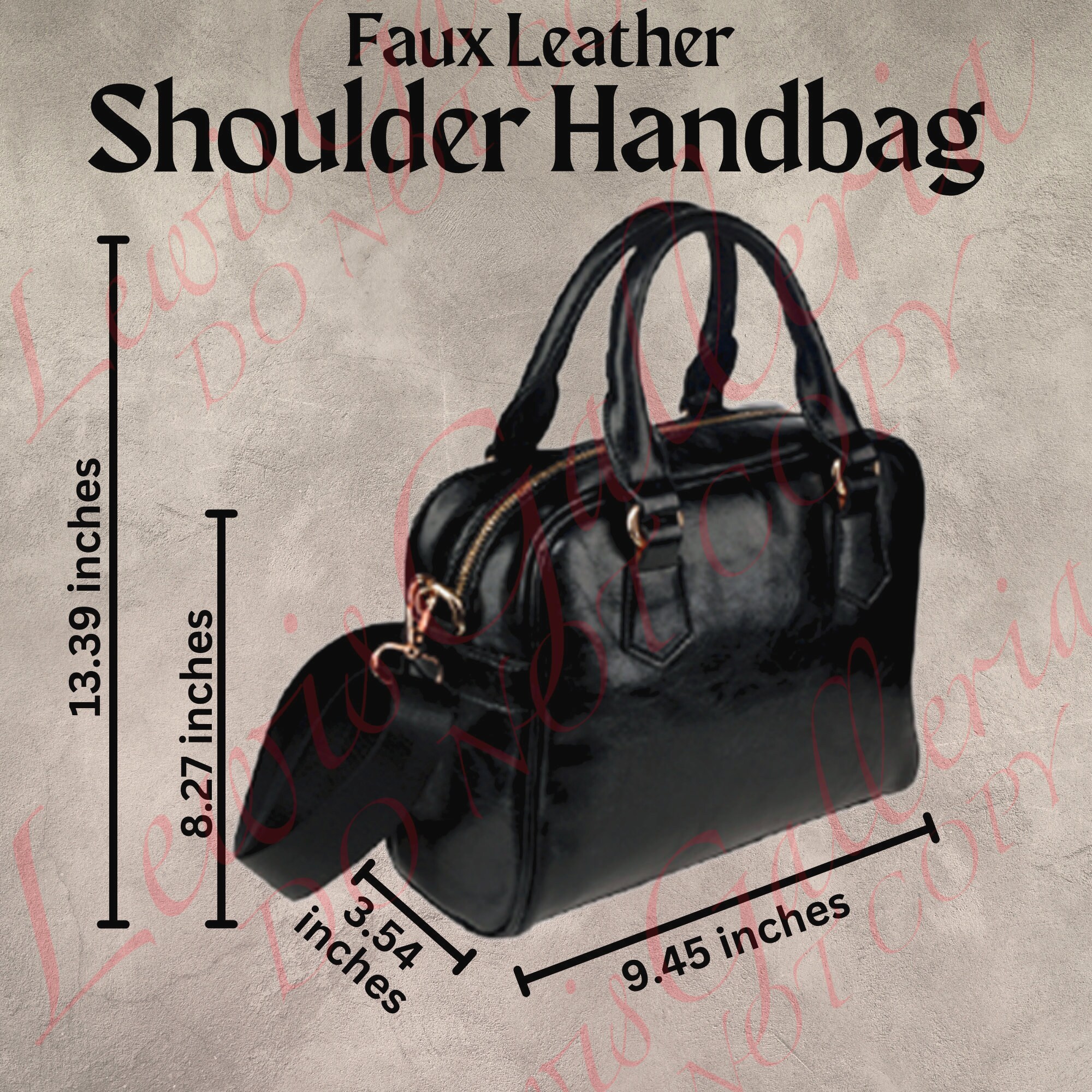 Sometimes God Calms the Storm Faux Leather Handbag for Women, Full Moon ...