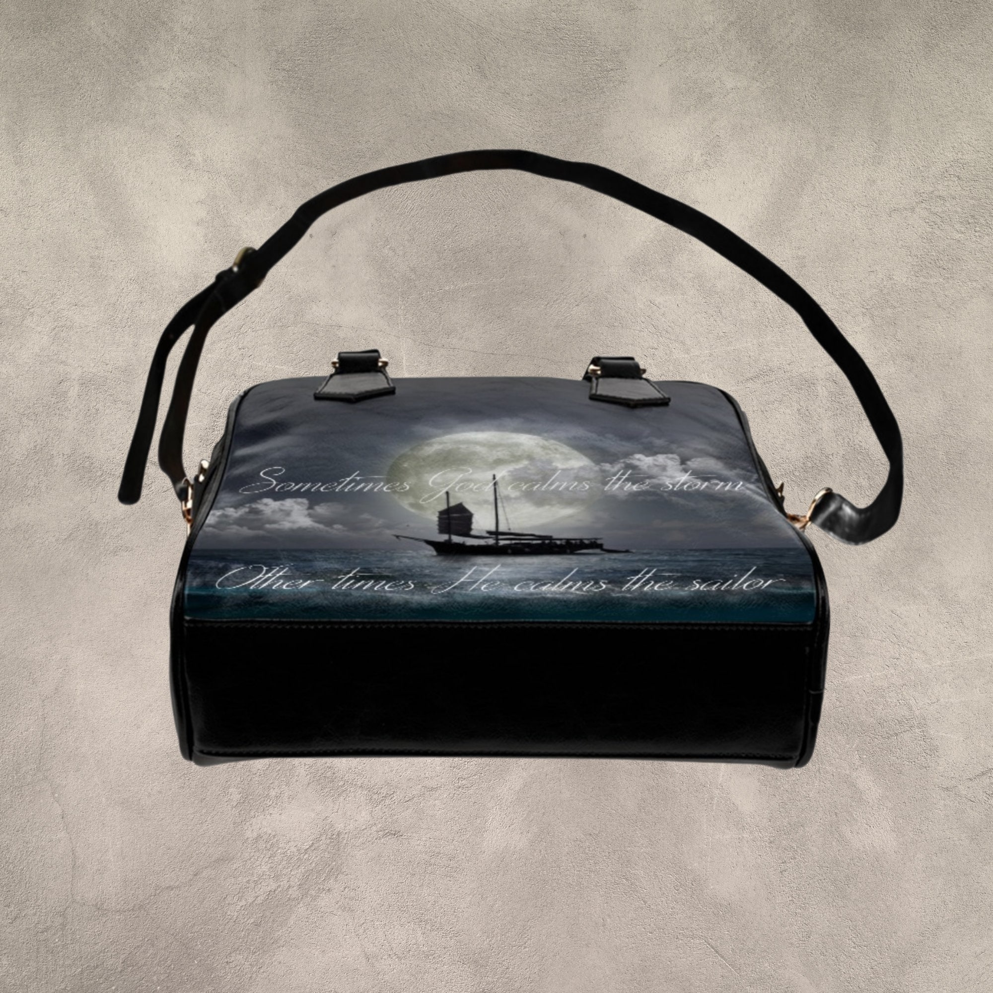 Sometimes God Calms the Storm Faux Leather Handbag for Women - Etsy