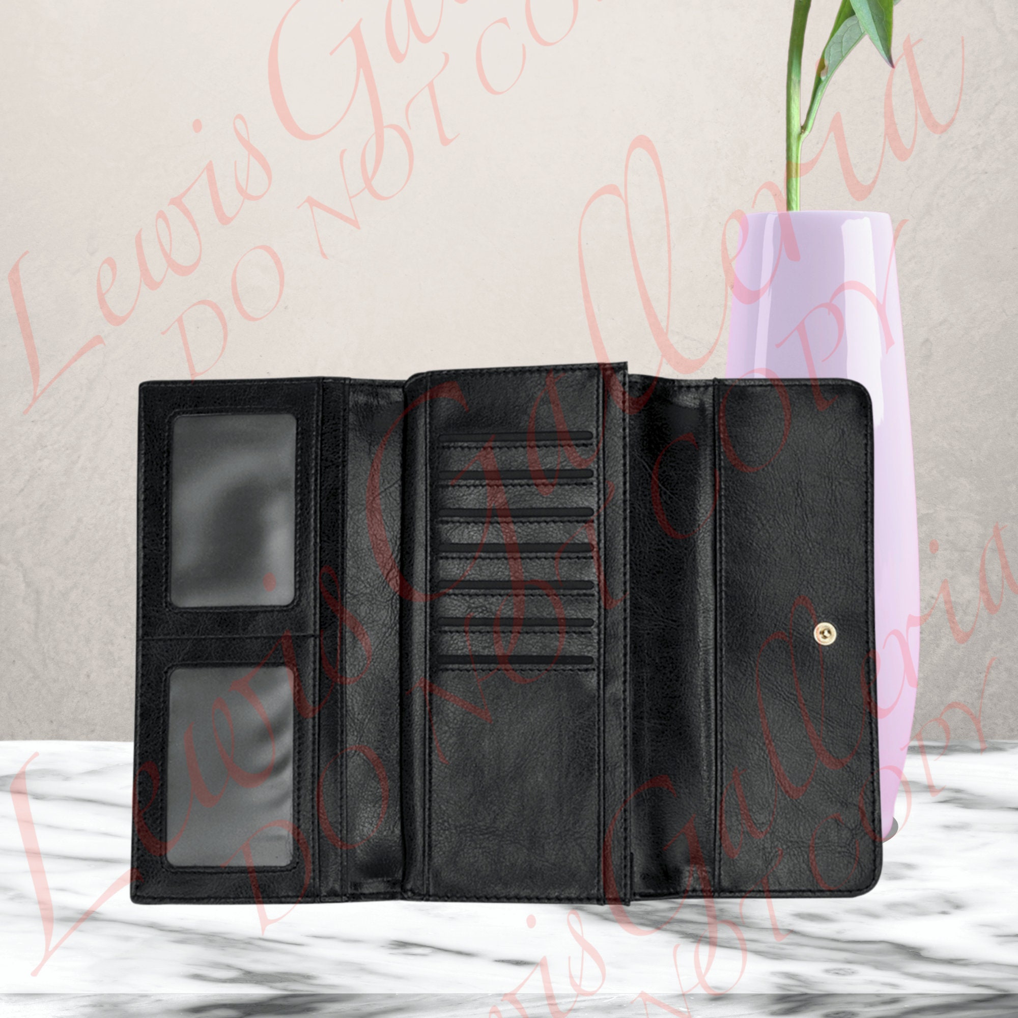 Unique Jesus Wallet, Christian Tri Fold Wallet for Women, Pink Faux ...