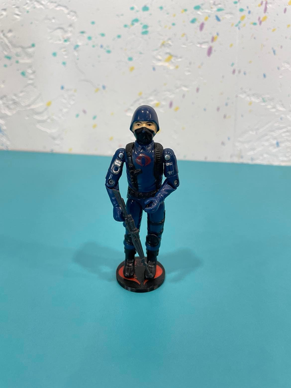 GI JOE Vintage Action Figure Display Stand Retro Cobra Night Force - Etsy