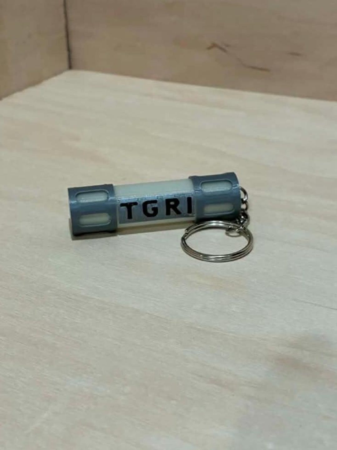 TGRI Ooze Canister Keychain Glow in the Dark - Etsy