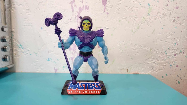 Display Stands for Masters of the Universe Action Figures – Vintage ...