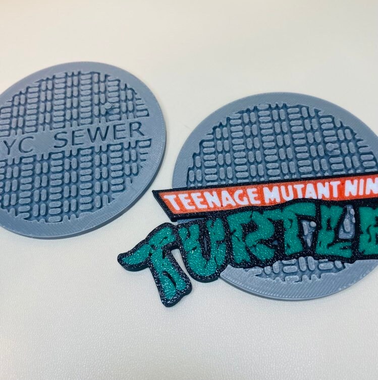 TMNT Vintage Teenage Mutant Ninja Turtles Action Figure Stand - Etsy