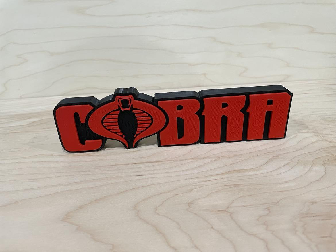 GI JOE Display Sign Cobra Display Sign. Custom Signs Done as Well. - Etsy
