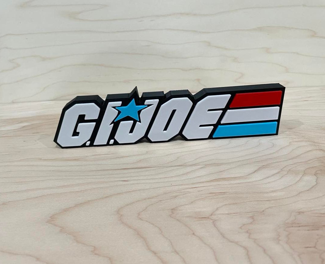 GI JOE Display Sign Cobra Display Sign. Custom Signs Done as Well. - Etsy