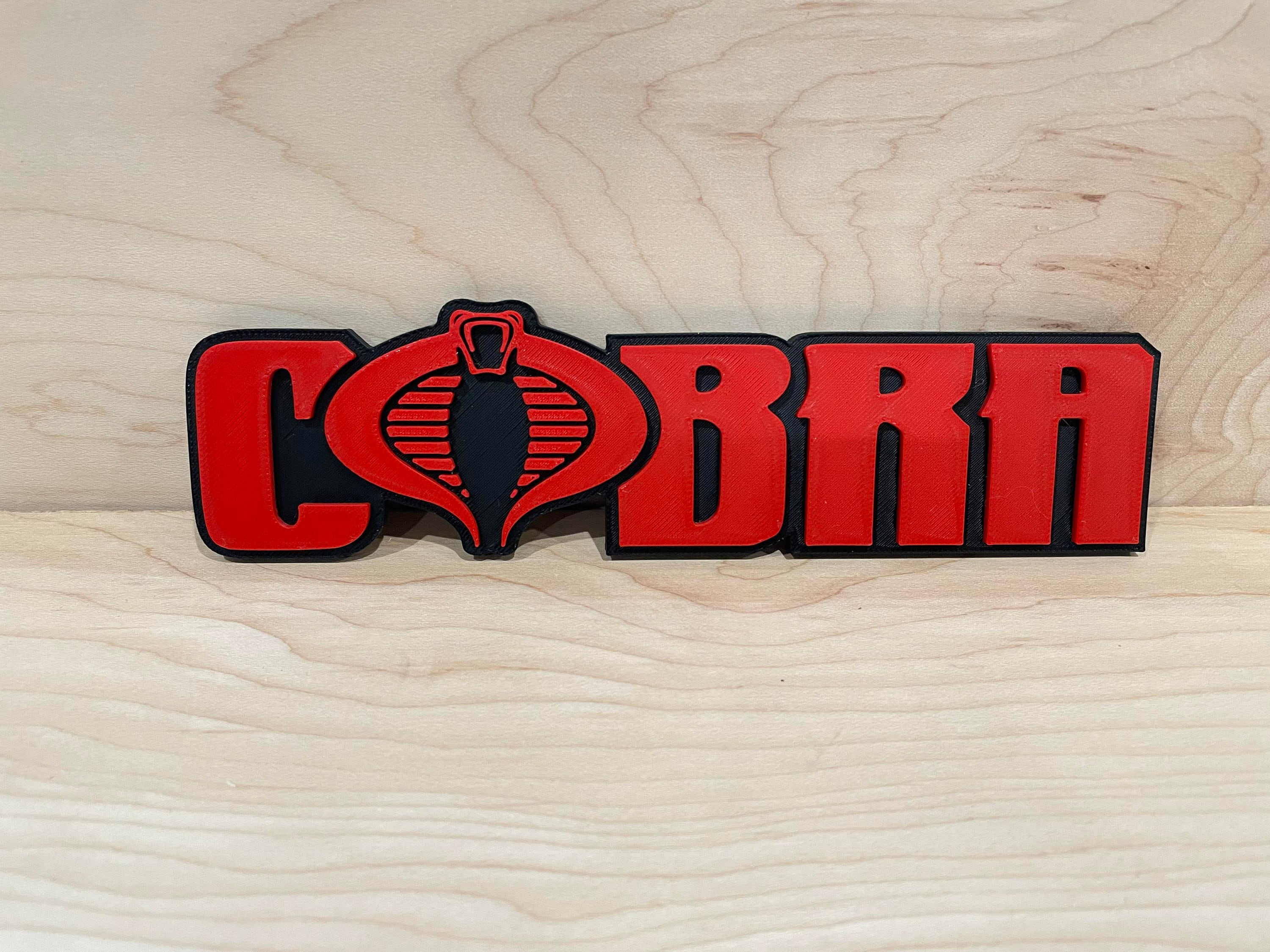 GI JOE Display Sign Cobra Display Sign. Custom Signs Done as Well. - Etsy